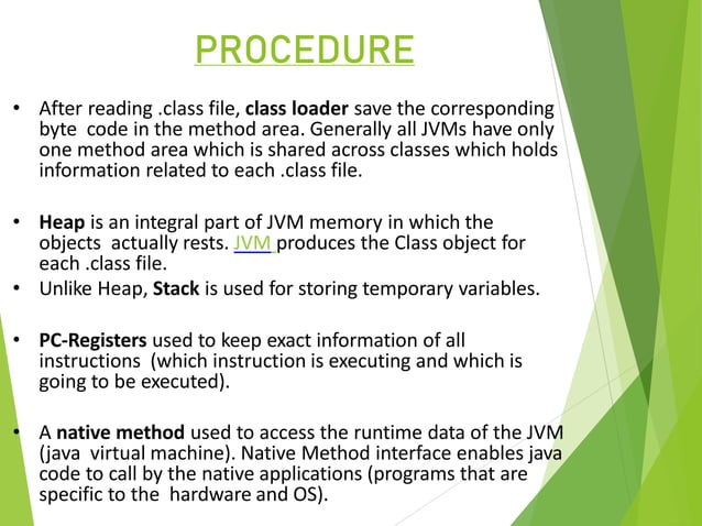 Internal working JVM | PDF | Programming Languages | Computing