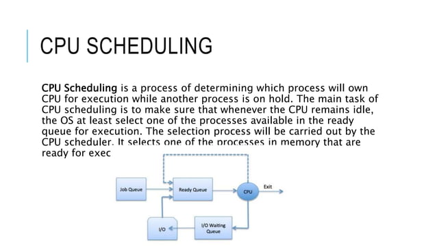 Shortest Job First | PPTX