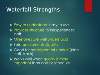 Waterfall model | PDF