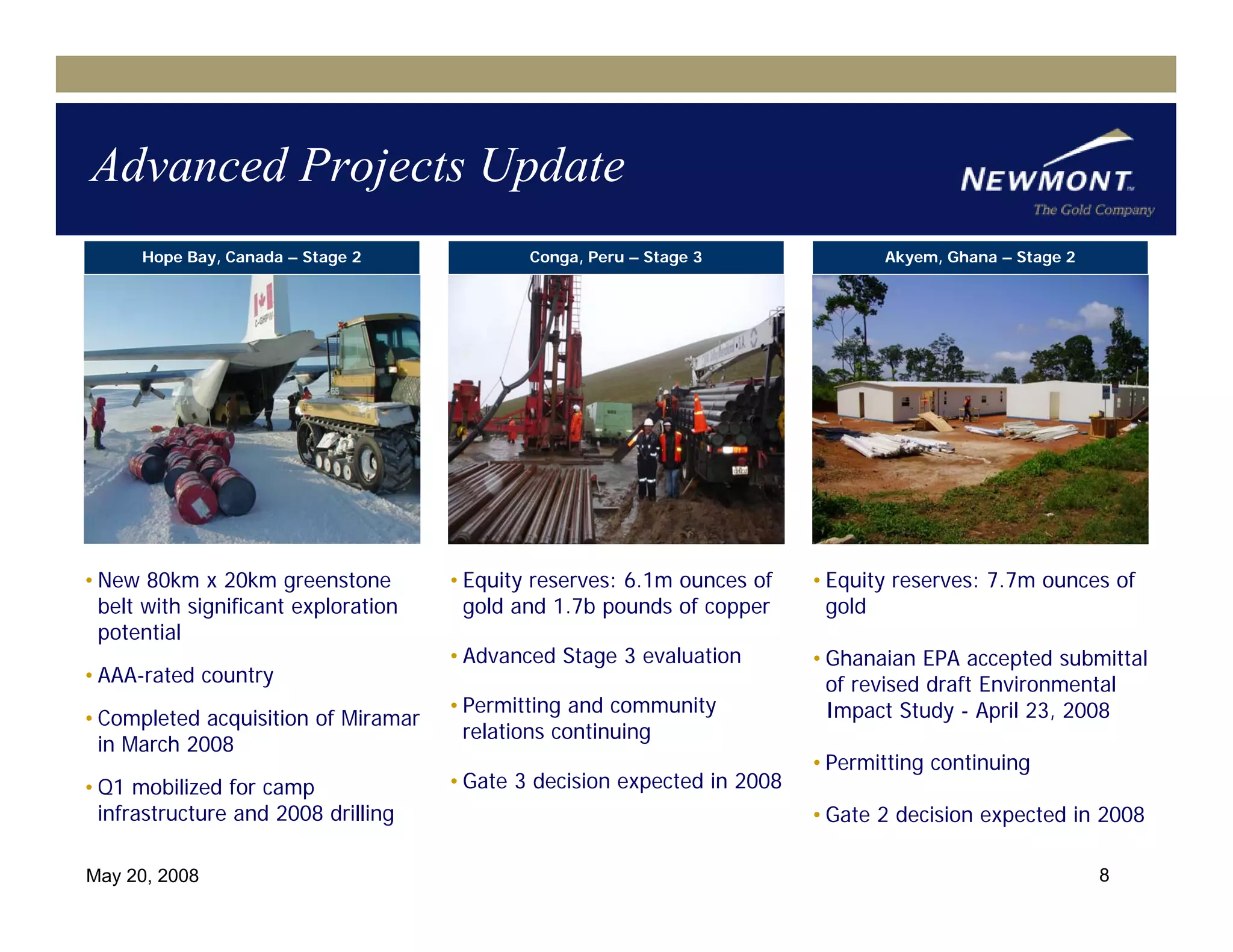 newmont mining 5_20_08_GS_Basic_Materials_Conference | PPT