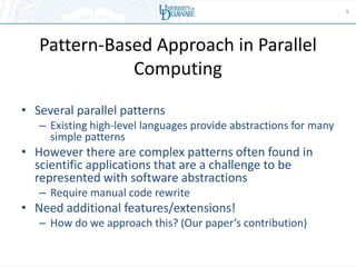 Abstractions and Directives for Adapting Wavefront Algorithms to Future Architectures | PPT
