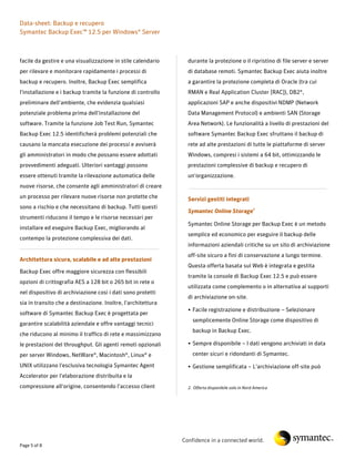 Symantec Backup Exec 12.5 For Windows Servers | PDF