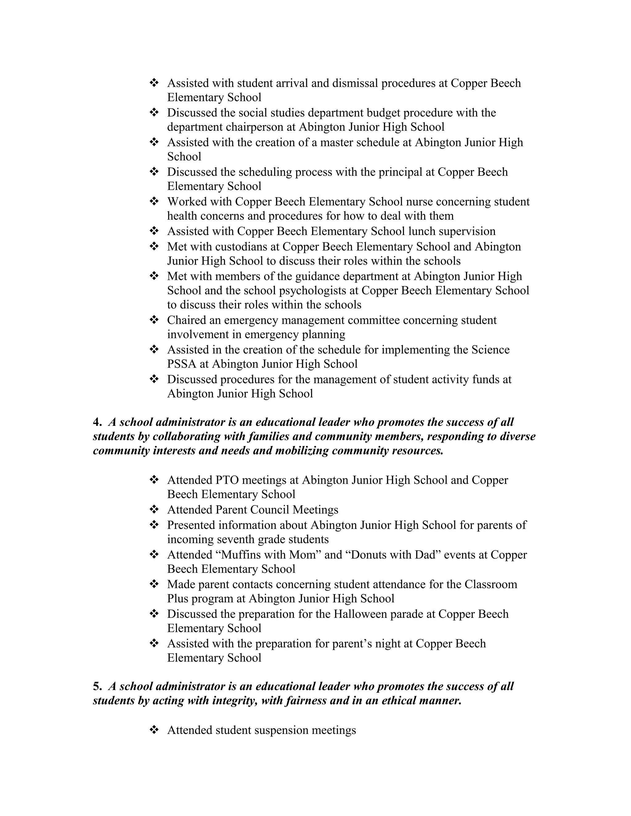 ISLLC Standards | PDF