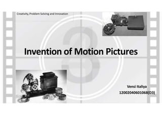 motion picture.pptx | Cameras and Camcorders | Consumer Electronics