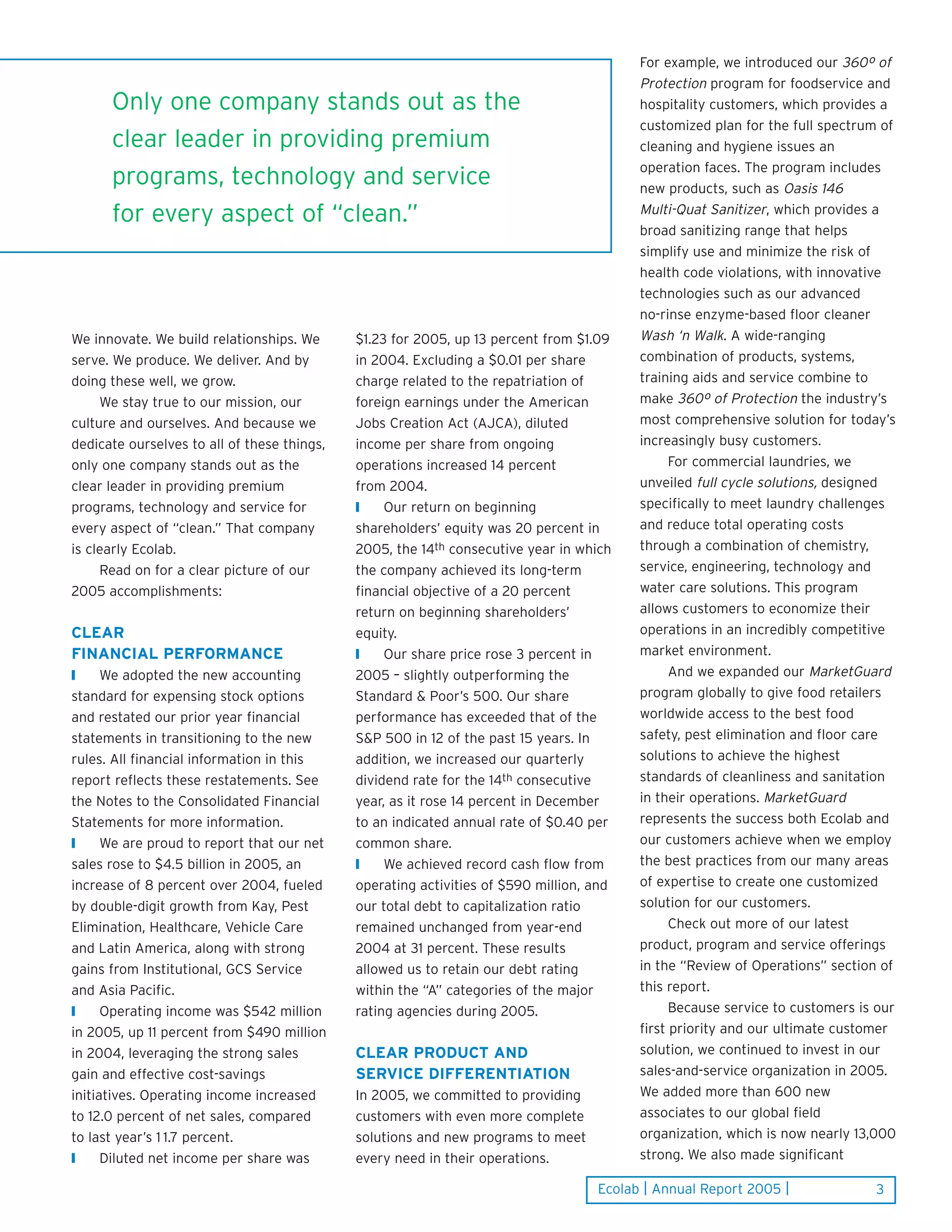 ecolab Shareholders | PDF
