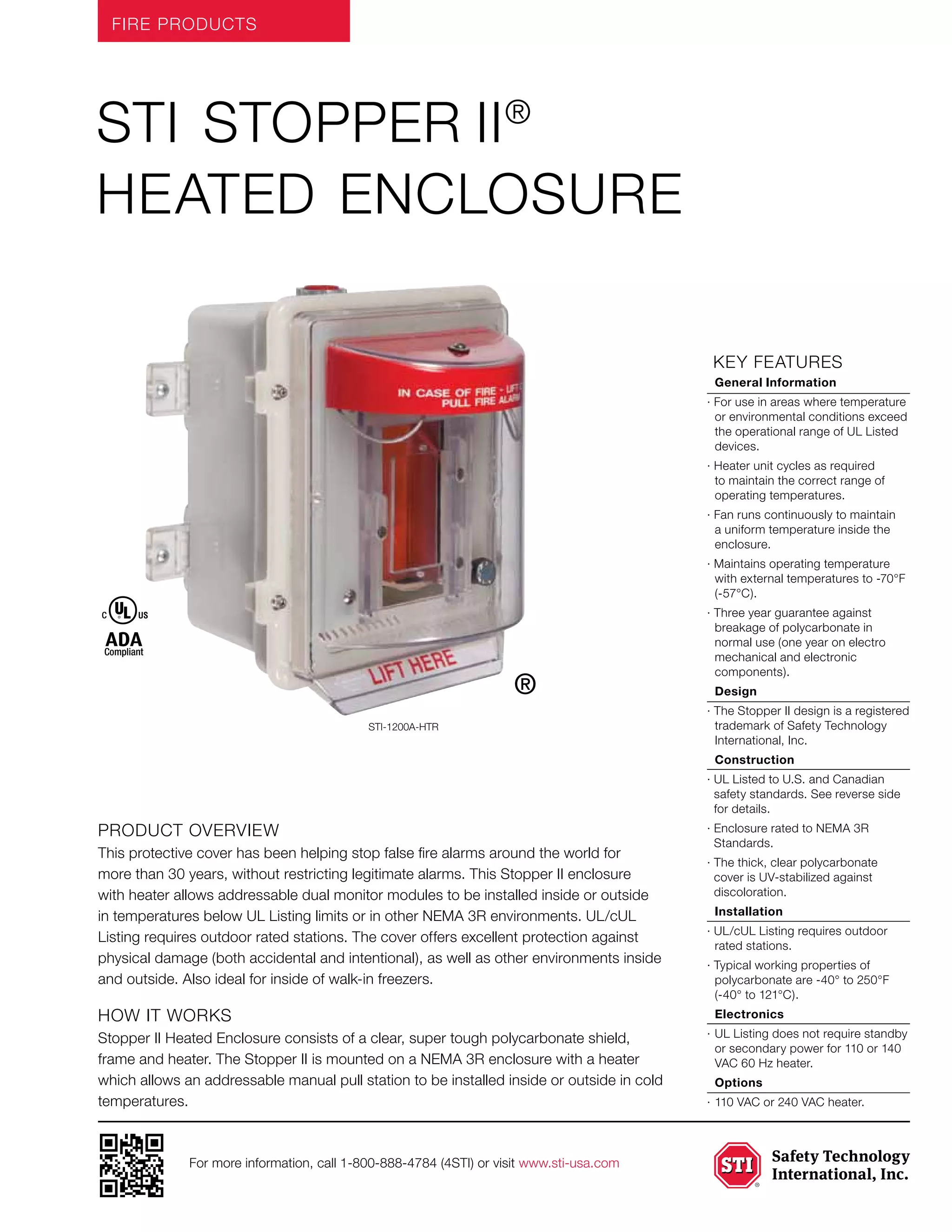 STI 1200A-HTR Data Sheet | PDF