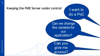 1200+ FME Workspaces in Hand | PPT
