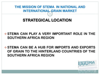 STEMA in the National and International Grain Market | PDF | Rail ...