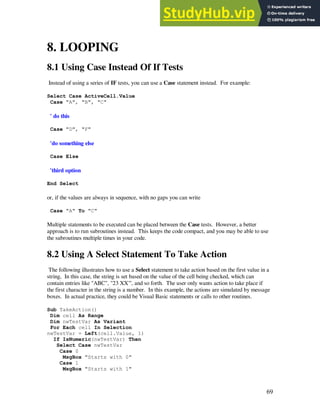 1200 Visual Basic Macro Examples | PDF