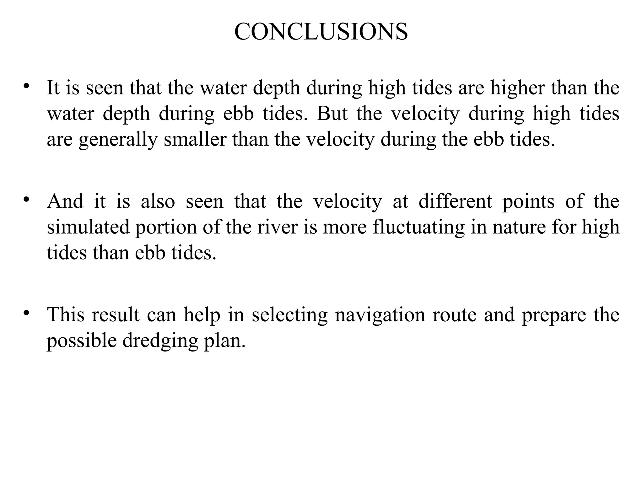 TWO DIMENSIONAL SIMULATION OF FLOW IN PUSSUR RIVER USING iRIC NAYS2DH | PPT