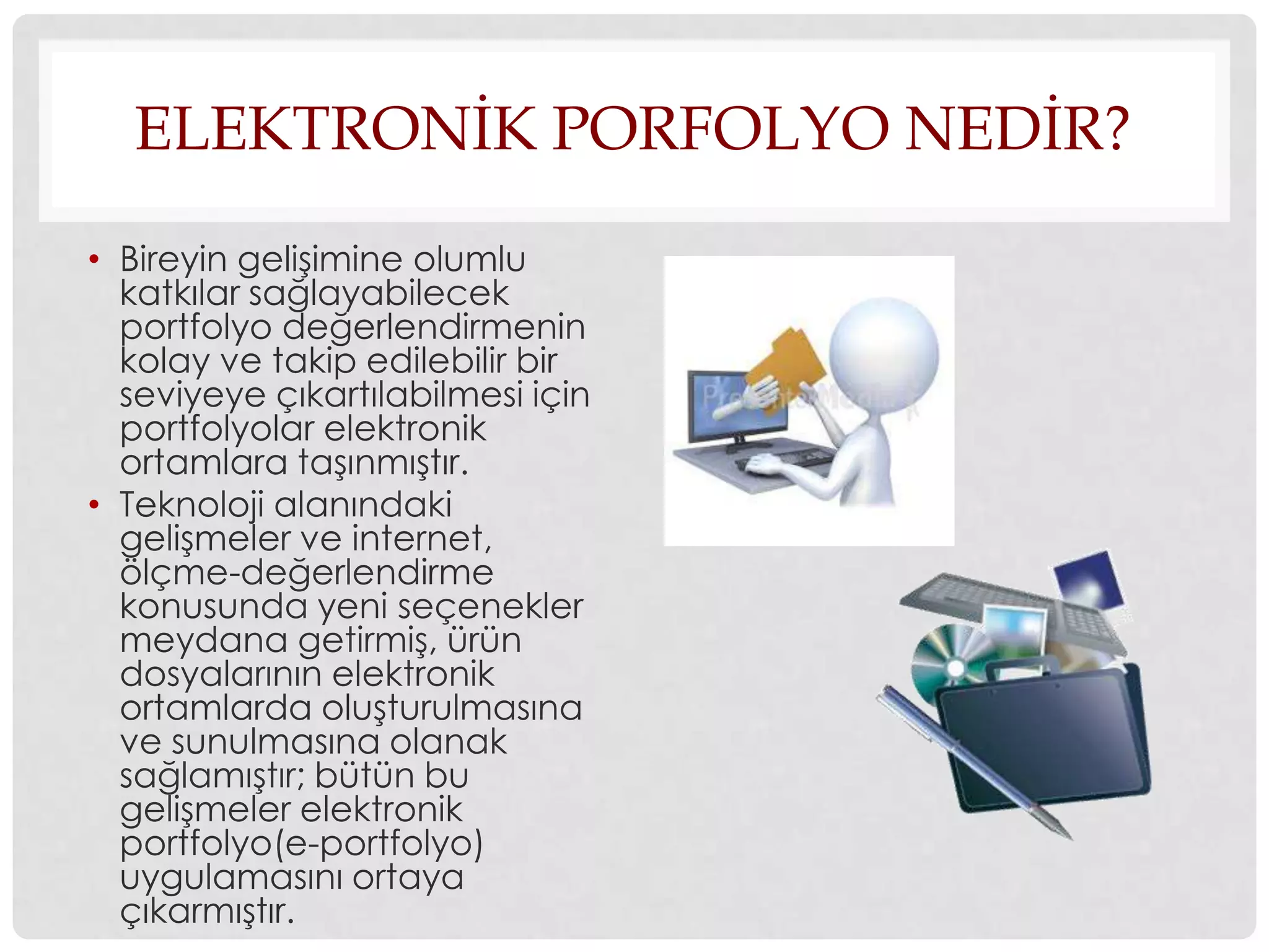Portfolyo Nedir ? | PPTX
