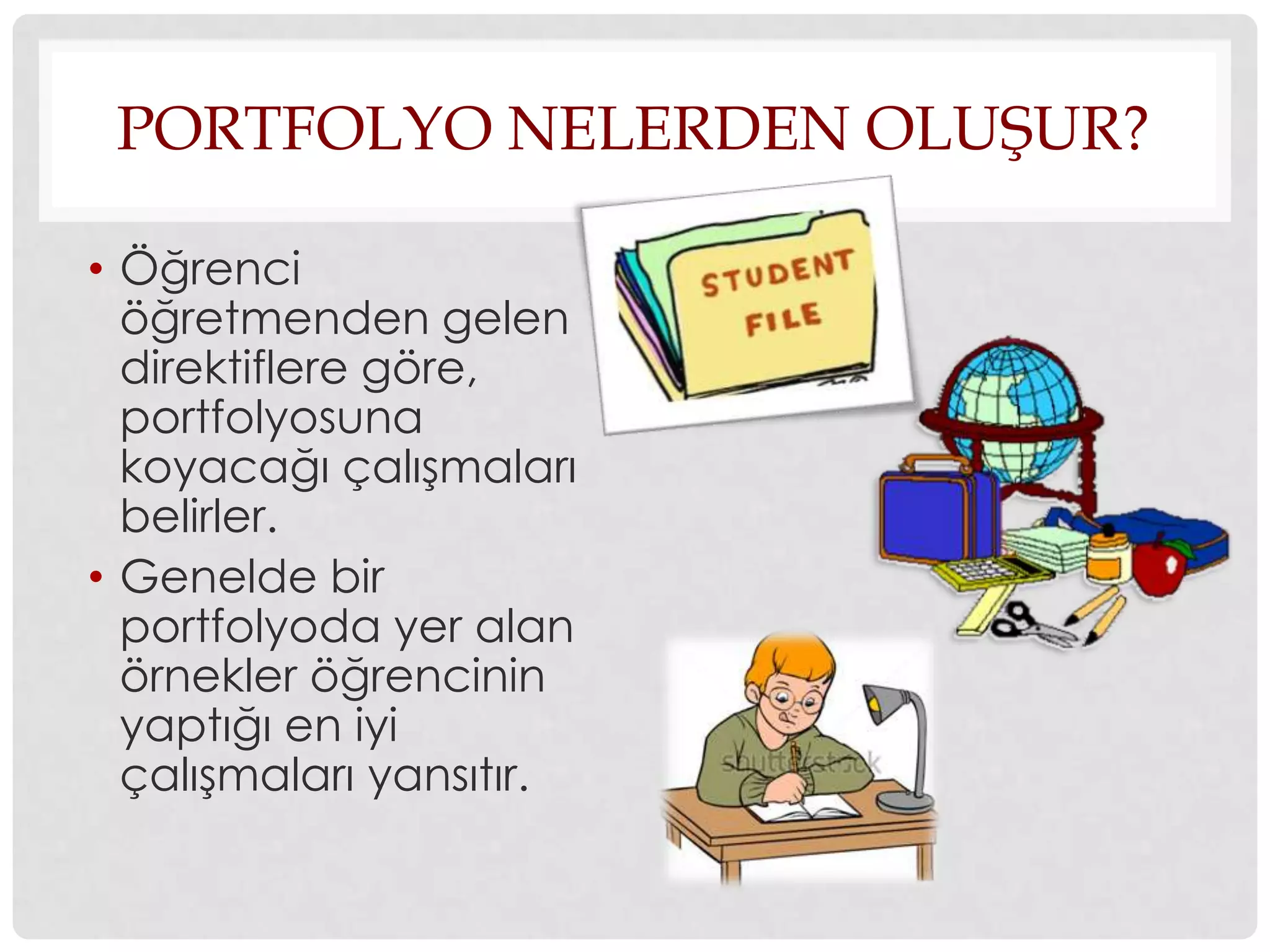 Portfolyo Nedir ? | PPTX