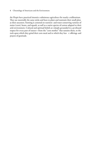 Chronology Of Americans And The Environment Chris J Magoc | PDF