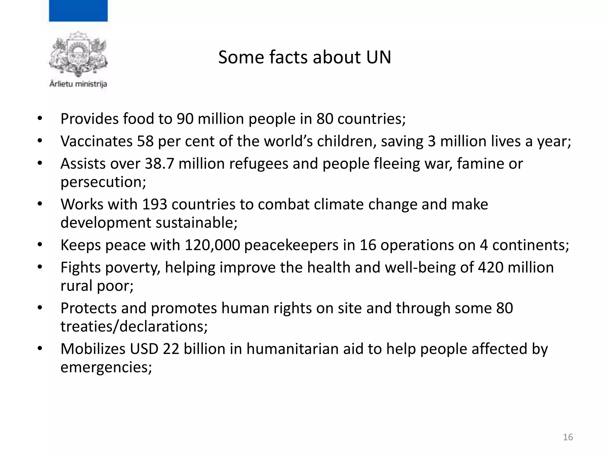 Introduction to the United Nations System | PPTX