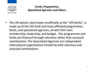 Introduction to the United Nations System | PPTX