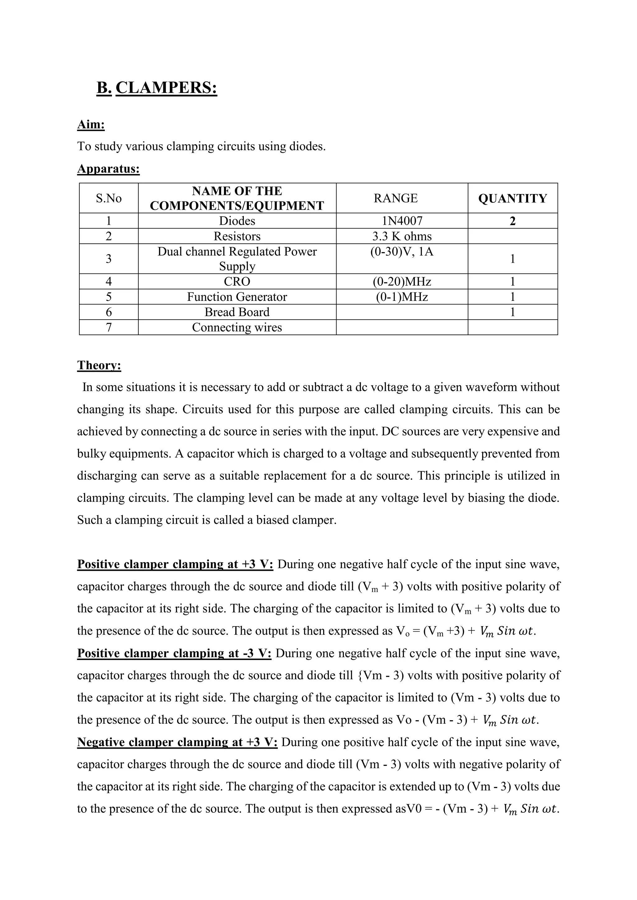 Clippers AND Clampers | PDF