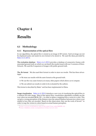 Improving Horn and Schunck’s Optical Flow Algorithm | PDF