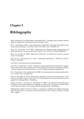 Improving Horn and Schunck’s Optical Flow Algorithm | PDF