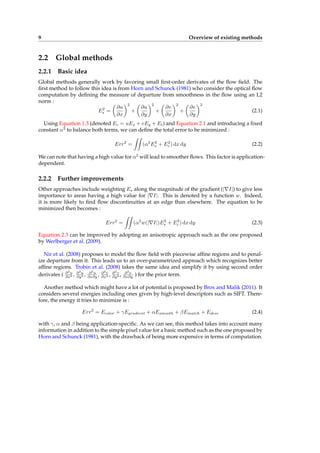 Improving Horn and Schunck’s Optical Flow Algorithm | PDF