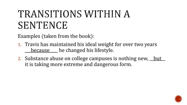 1202. transitions & thought patterns | PPT