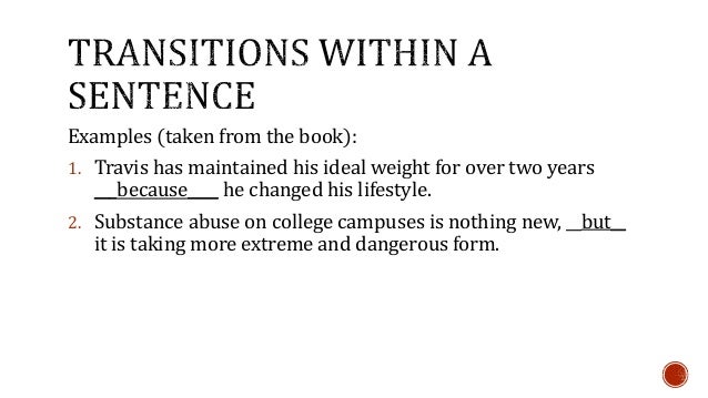1202. transitions & thought patterns