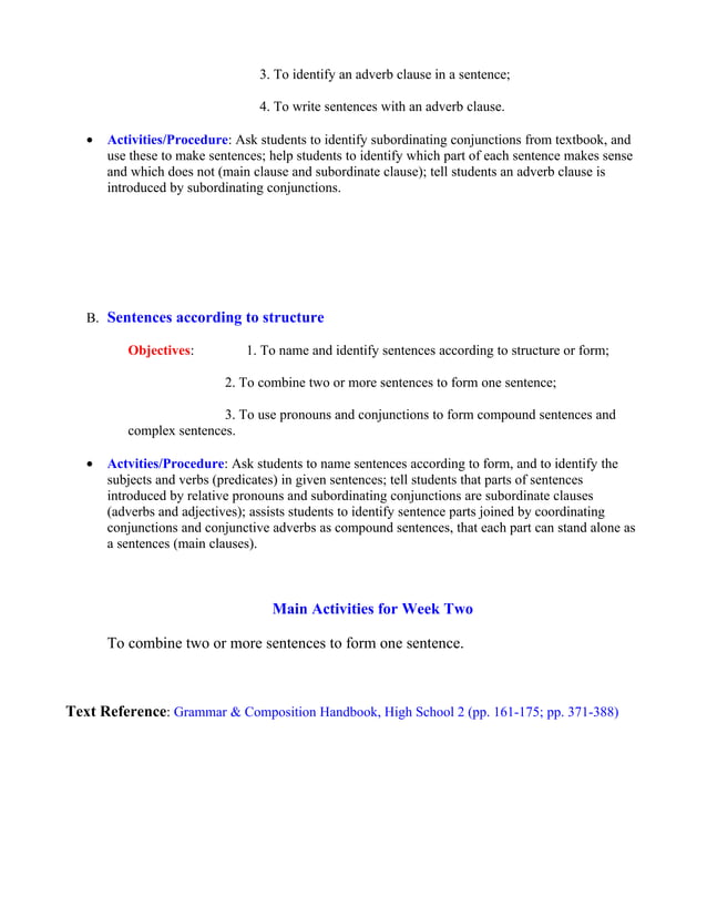 PONGA'S LESSON PLANS FOR GRADE 12, 2009x | DOC