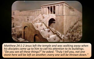 Matthew 24 1 2