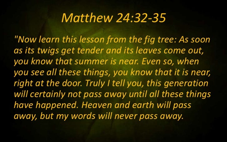 120205 nt vistas 10 the coming of the son matthew 24