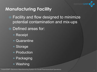 GMP Manufacturing for Worldwide Clinical Trials | PPTX