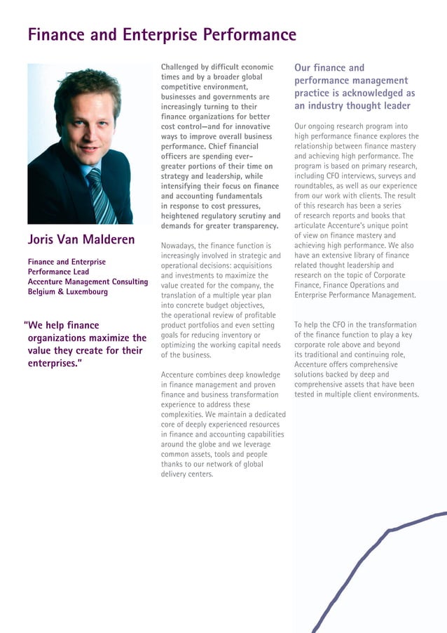 Corporate Brochure Accenture Management Consulting | PDF | Management Consulting Industry ...