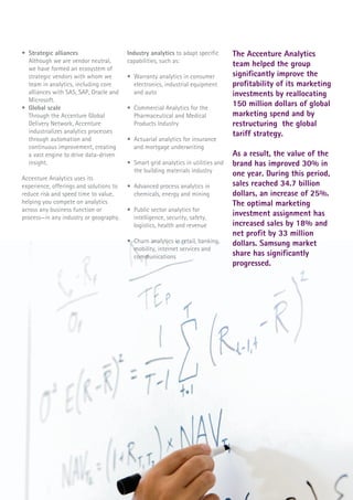 Corporate Brochure Accenture Management Consulting | PDF