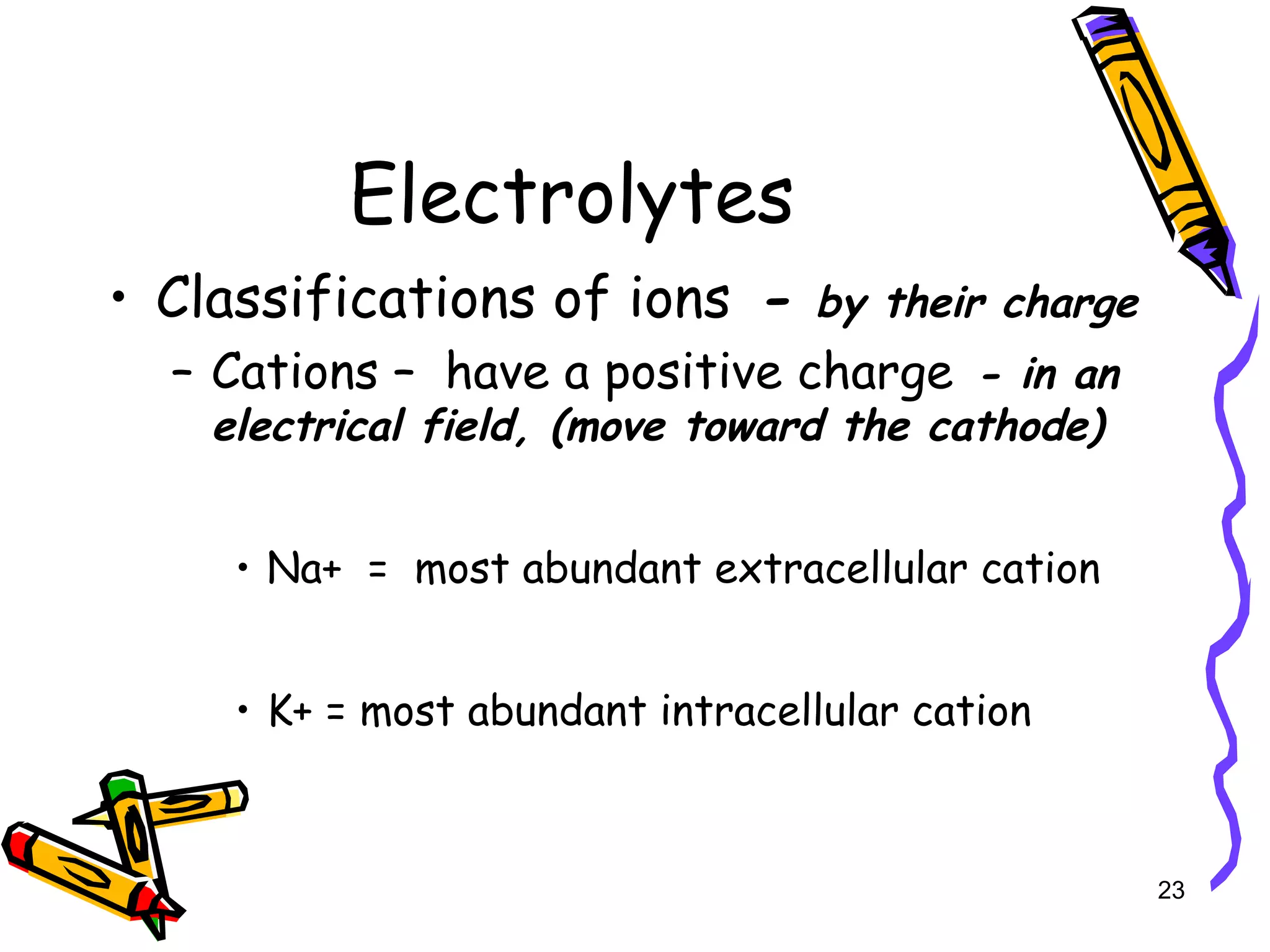 CLINICAL CHEMISTRY ELECTROLYTES | PPT