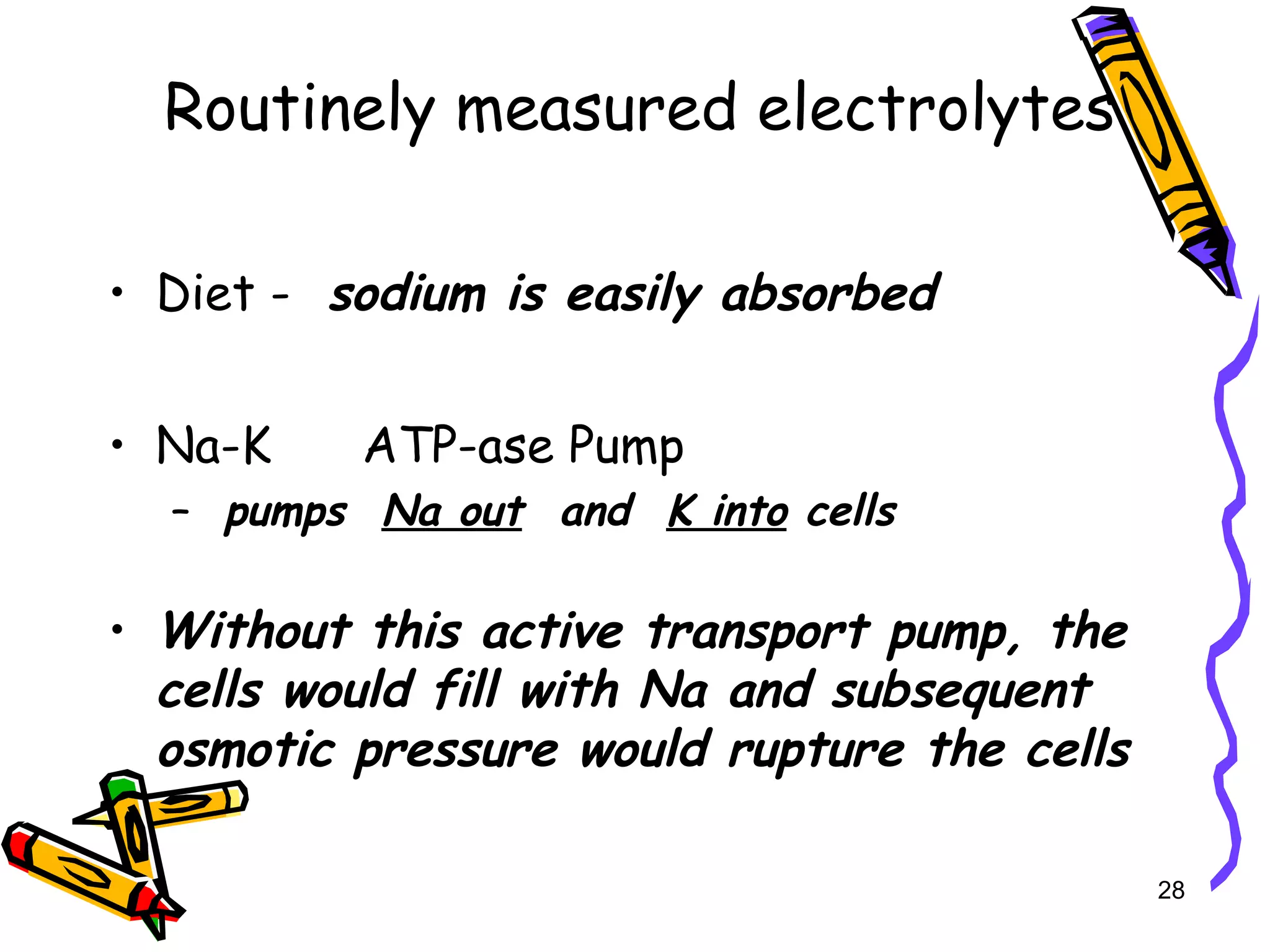 CLINICAL CHEMISTRY ELECTROLYTES | PPT