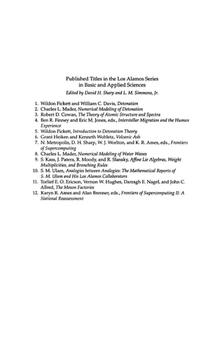 Frontiers of Supercomputing II Karyn R. Ames (Editor) | PDF