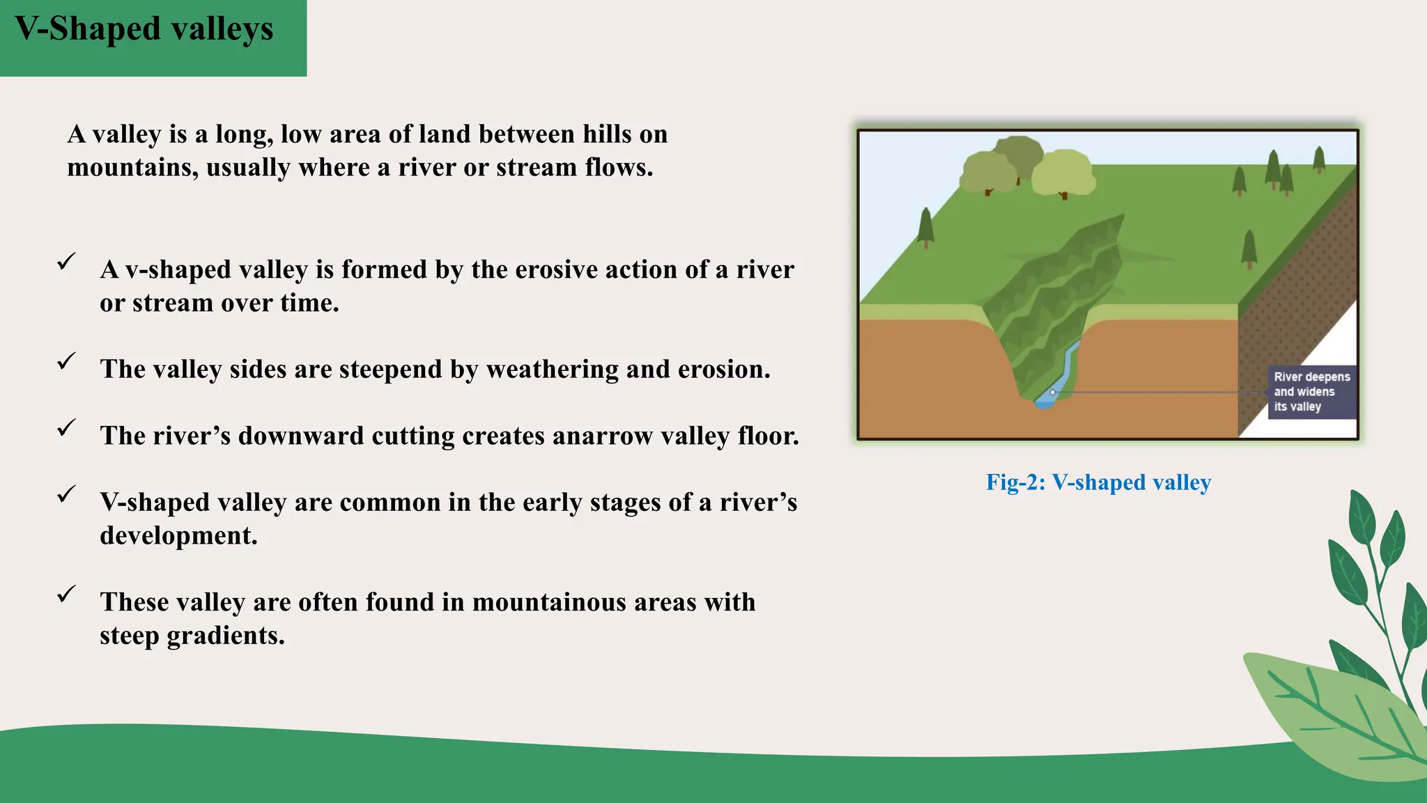 Fluvial Landfroms - Fluvial Process - Erosional and Depositional ...