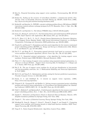 Accelerated Particle Swarm Optimization and Support Vector Machine for Business Optimization and ...