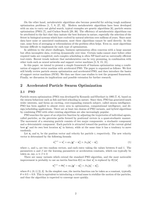 Accelerated Particle Swarm Optimization and Support Vector Machine for Business Optimization and ...
