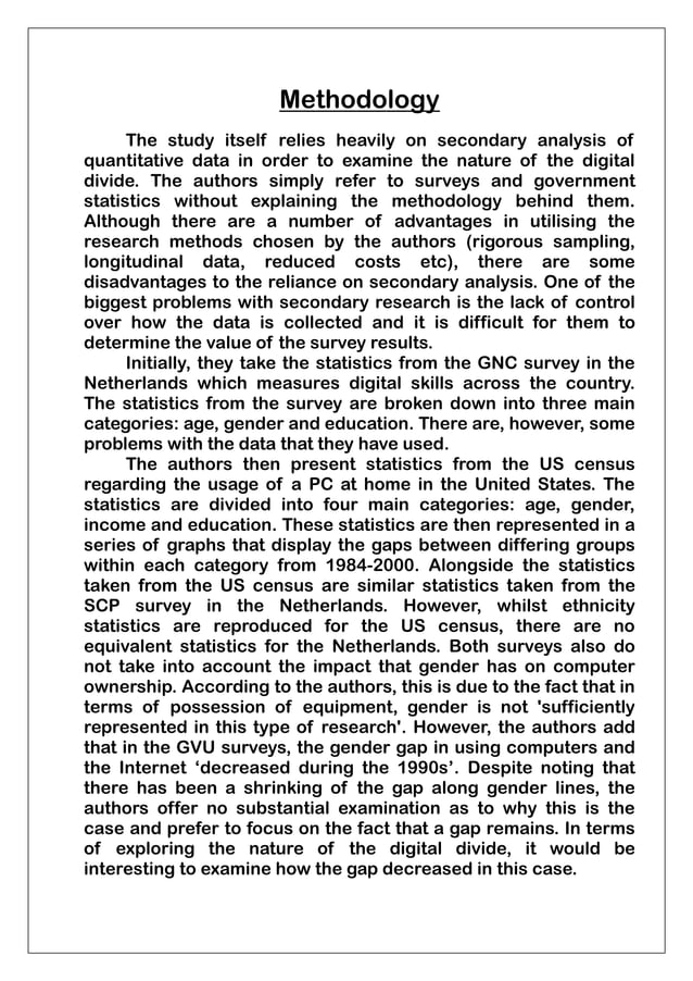 Digital Divide | PDF