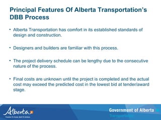 Alberta Transportation's First Design-Build (DB) Project - Stony Plain ...