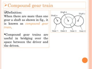gear trains ppt | PPT