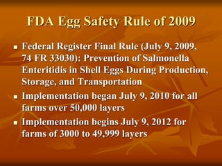 Dr. Eric Gingerich - Industry Perspective of the FDA Rule for ...