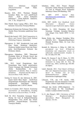 Pemodelan Genangan Kenaikan Muka Air Laut (Sea Level Rise) di Pulau ...