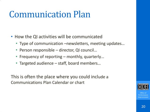 quality improvement plans qi managements | PPT