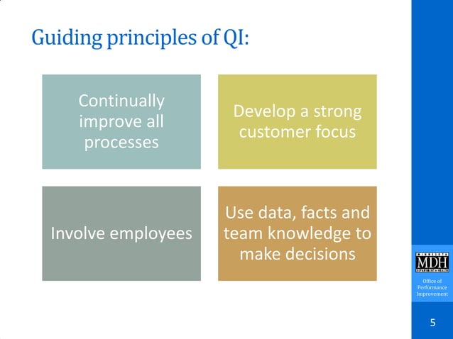 quality improvement plans qi managements | PPT