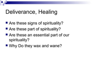 TUL 520-14 Empowerment, Deliverance & Healing | PPT