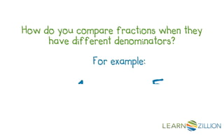 120405 math lesson compare fractions w number line test | PPT