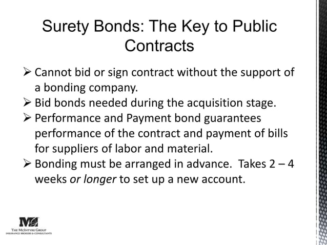 Surety Bond 101 | PPTX | Stocks and Bonds | Personal Investing