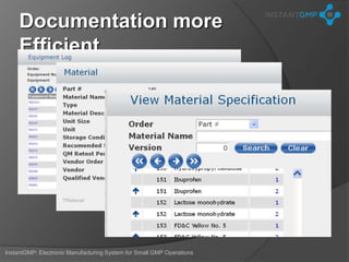 Making GMP Materials in a Non-GMP Space | PPTX | Manufacturing Industry ...