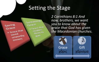 120429 nt vistas 18 the grace of giving - 2 Corinthians 8-9 | PPTX