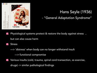 Stress Metabolism Adaptation & Critical Illness: Mervyn Singer | PPT